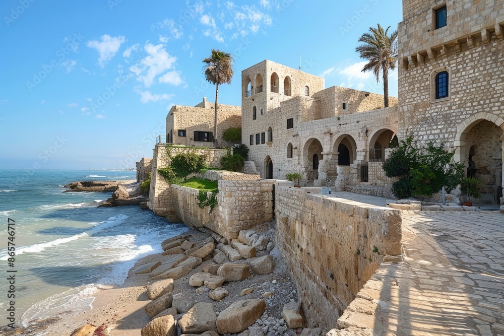 Ancient city of Jaffa, known for its grand ports and historical ...