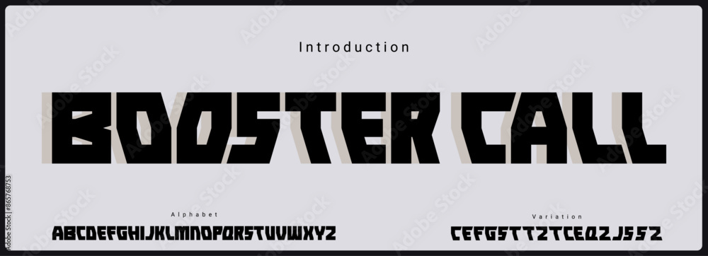 Modern futuristic alphabet font. Vector futuristic font with technology ...