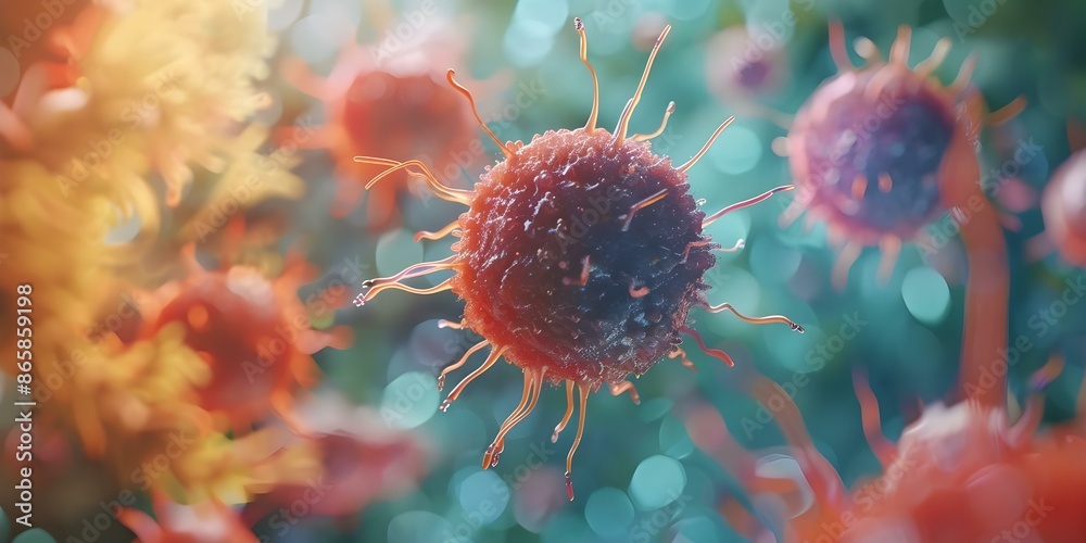 Image of Basophils releasing histamine mediators in allergic reactions ...