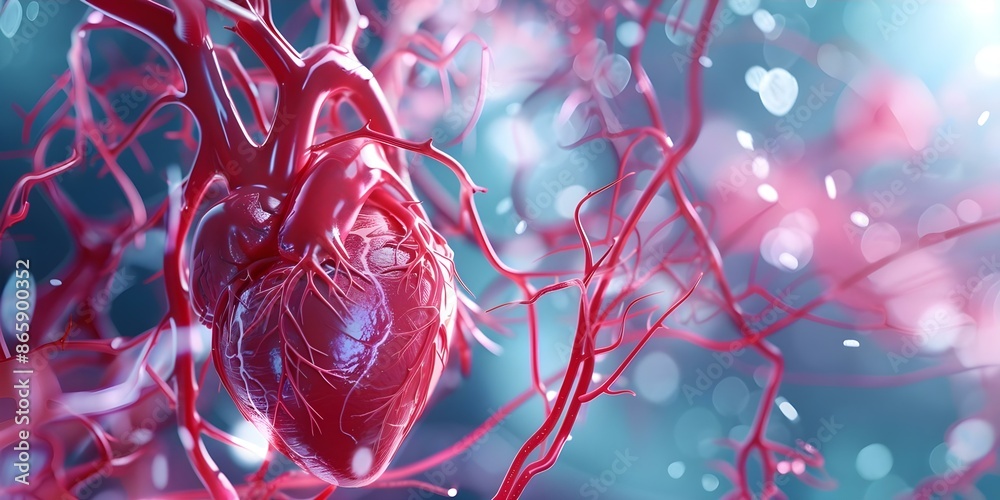 An In-Depth View of the Cardiovascular System Pulsing Heart and ...