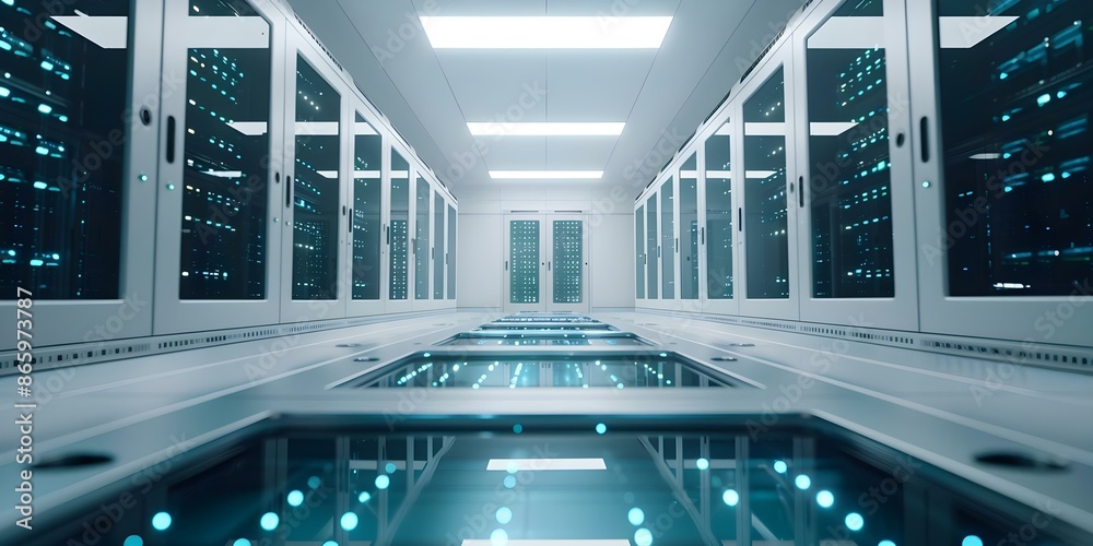 Embrace the Future Quantum Computer Surrounded by Digital Devices in ...