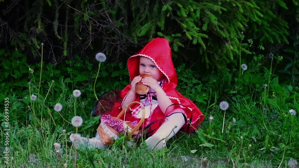 portrayal of Little Red Riding Hood, the beloved character from the ...