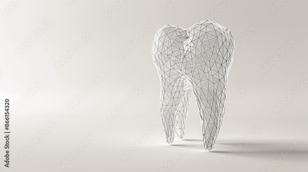 Vector illustration drawing of a tooth Stock Illustration | Adobe Stock