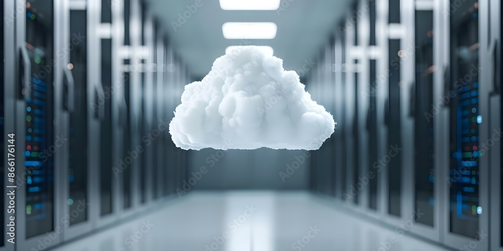ภาพประกอบสต็อก Understanding the Layers and Components of Cloud ...