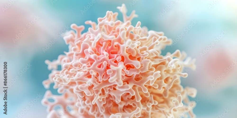 Closeup image of adrenal glands highlighting glucocorticoid secretion ...