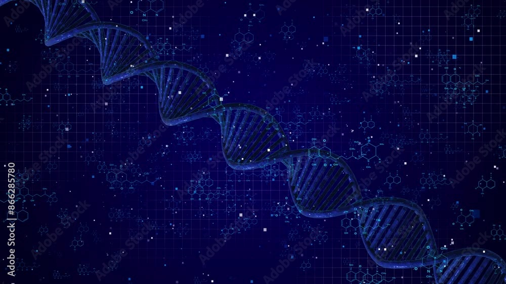 DNA from a binary code structural chemical formulas Science medicine ...