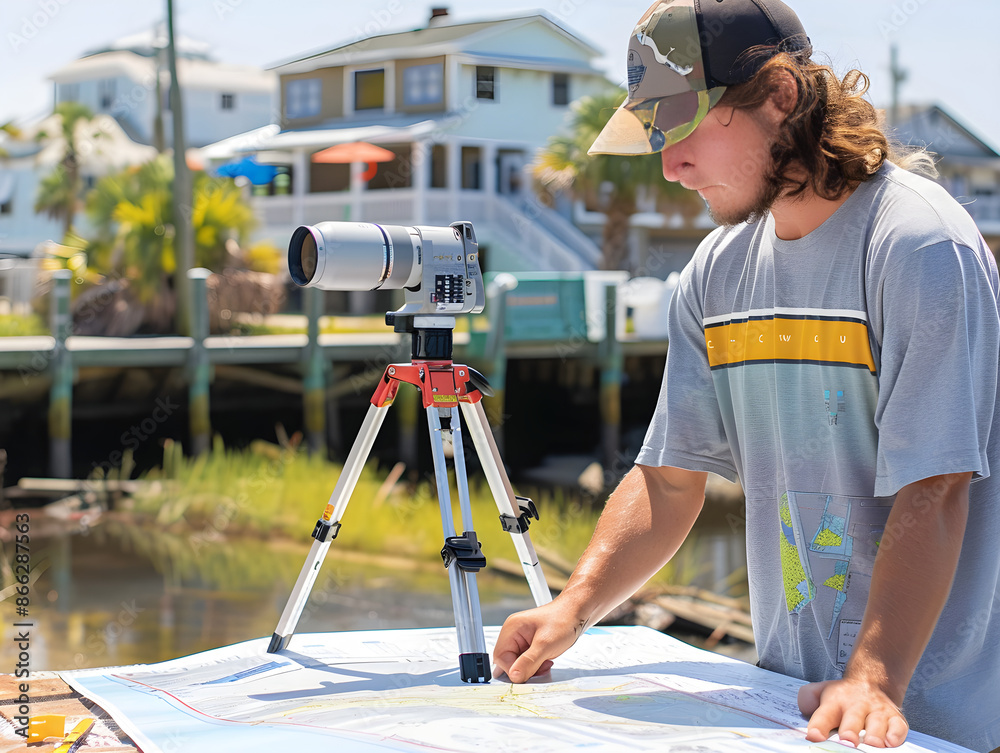 Geographer uses maps to study projected sea level rise and plan for ...