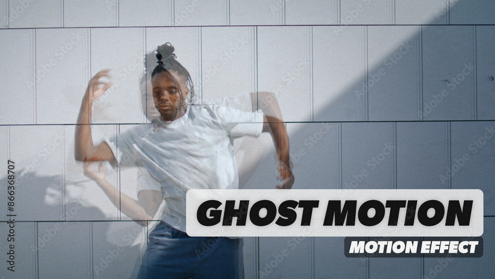 Ghost Motion Procedural Motion Effect Stock Template | Adobe Stock