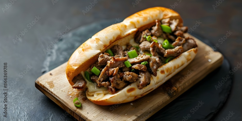 Philly Cheesesteak Iconic American street food with roots in ...