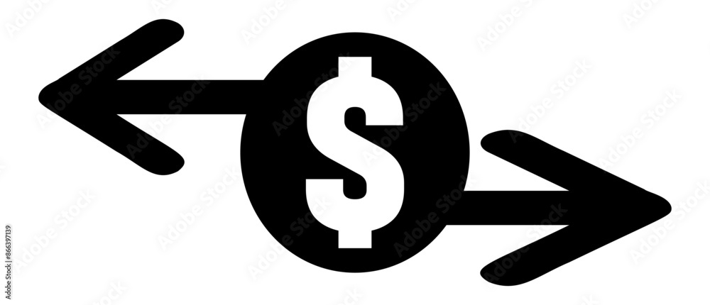 link icon, paperclip icon. attached internet web page URL icon ...