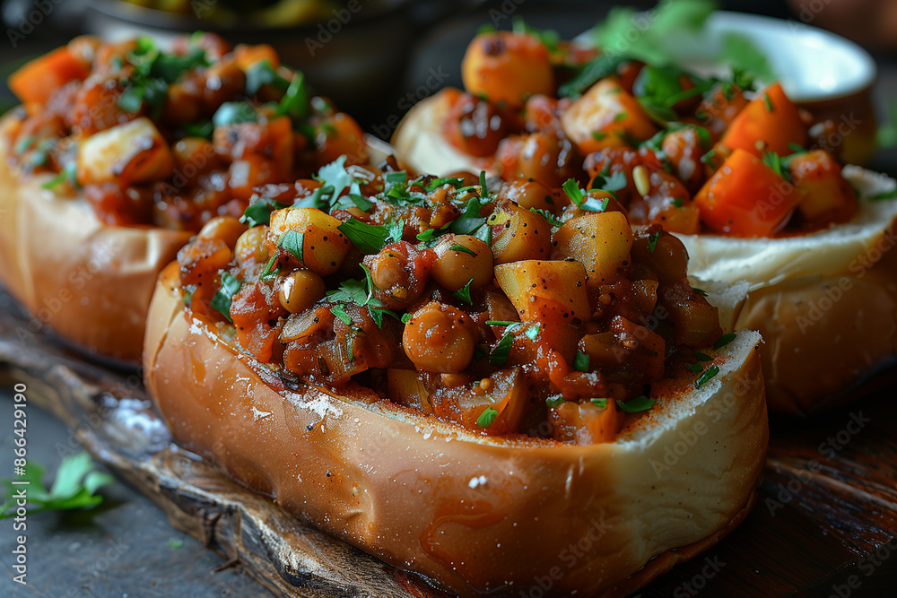 Easy Delicious Bunny Chow. Bunny chow is a popular Indian street food ...