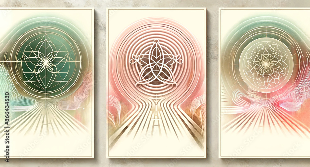 Eternal Rebirth in different shades: A Pastel Labyrinth Journey with ...