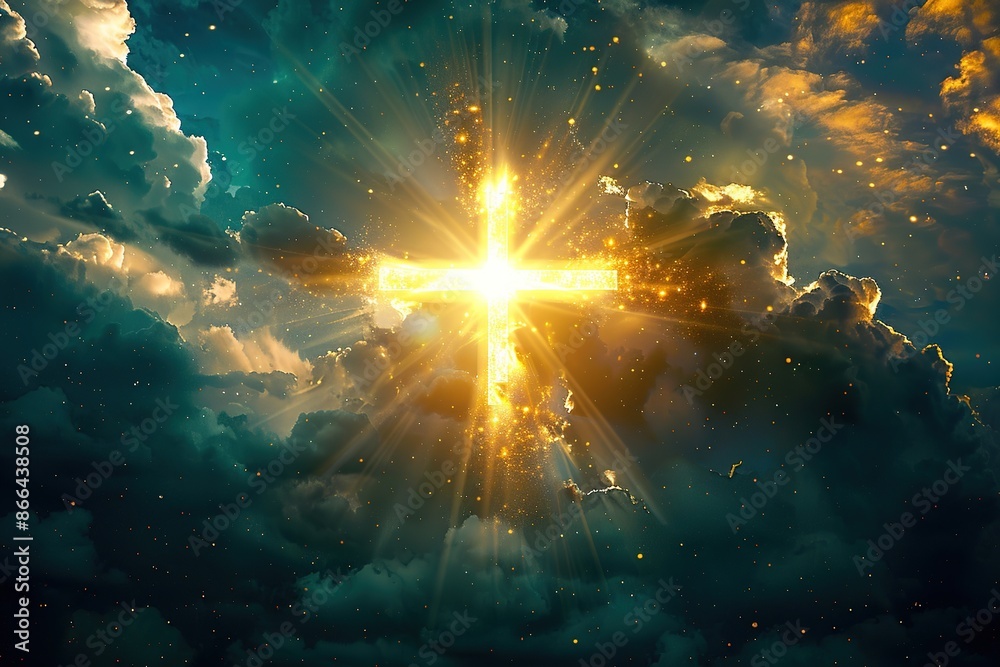 God light in heaven symbolizing divine presence, truth, spiritual ...