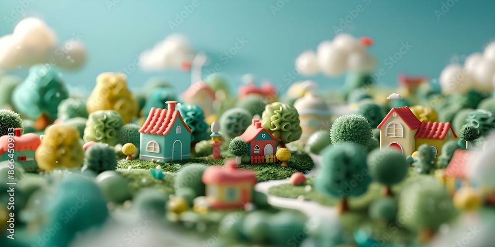 Creating a Playful Cartoon Landscape for a Kids' YouTube Channel ...