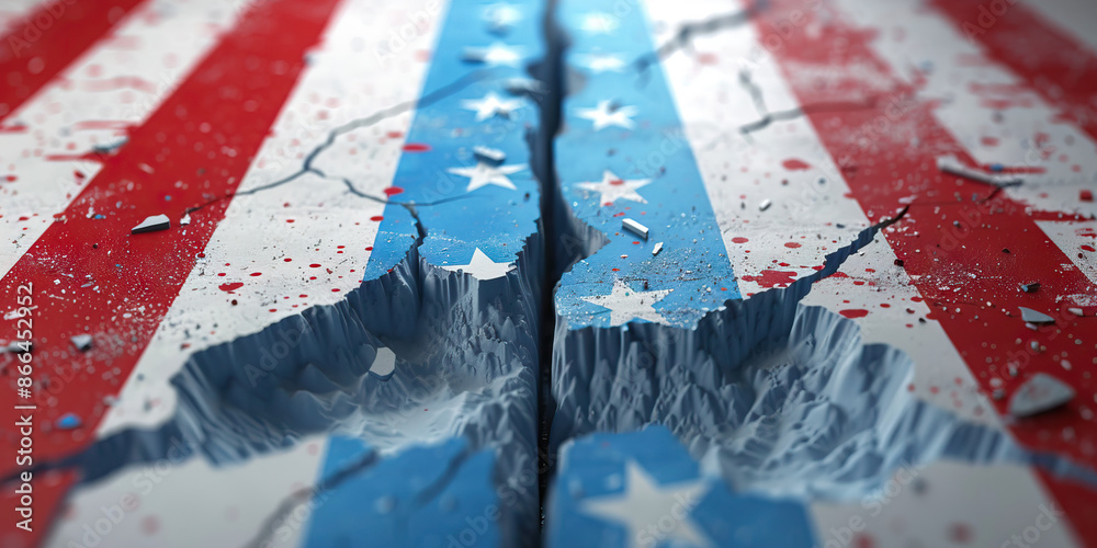 Political Polarization: Graphics showing the widening gap between ...