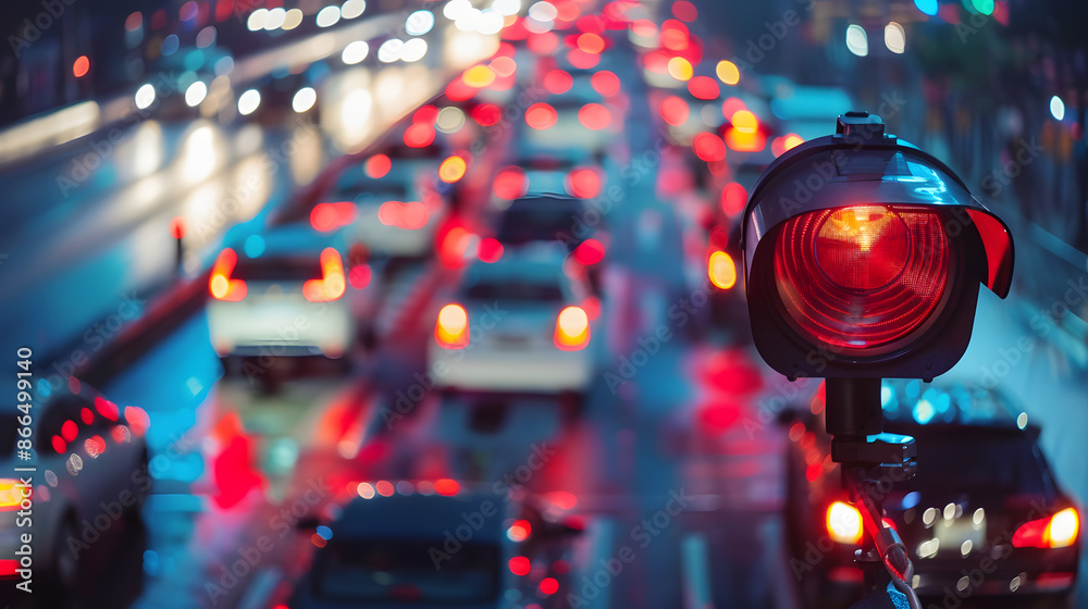 Tracking data on traffic violations to identify areas with high ...