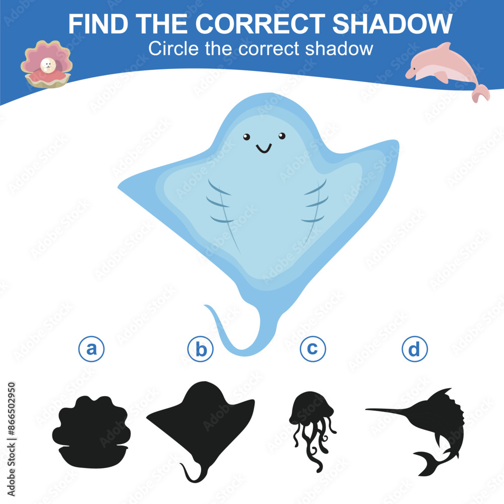Find the correct shadow. Worksheet for kid. Matching shadow game for ...