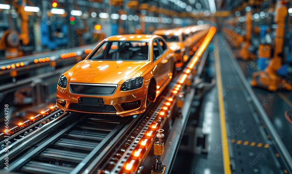 Showcasing efficiency and precision, industries like automotive and ...