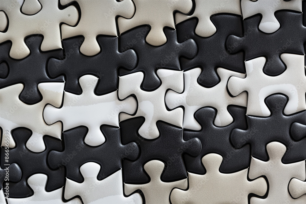 black and white background, A wide banner featuring three rows of ...