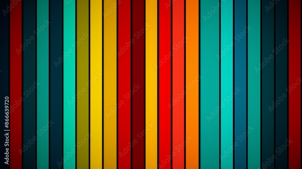 Full HD Size 16:9, TV Pattern Test. Beginning Of The TV Color Bars For ...