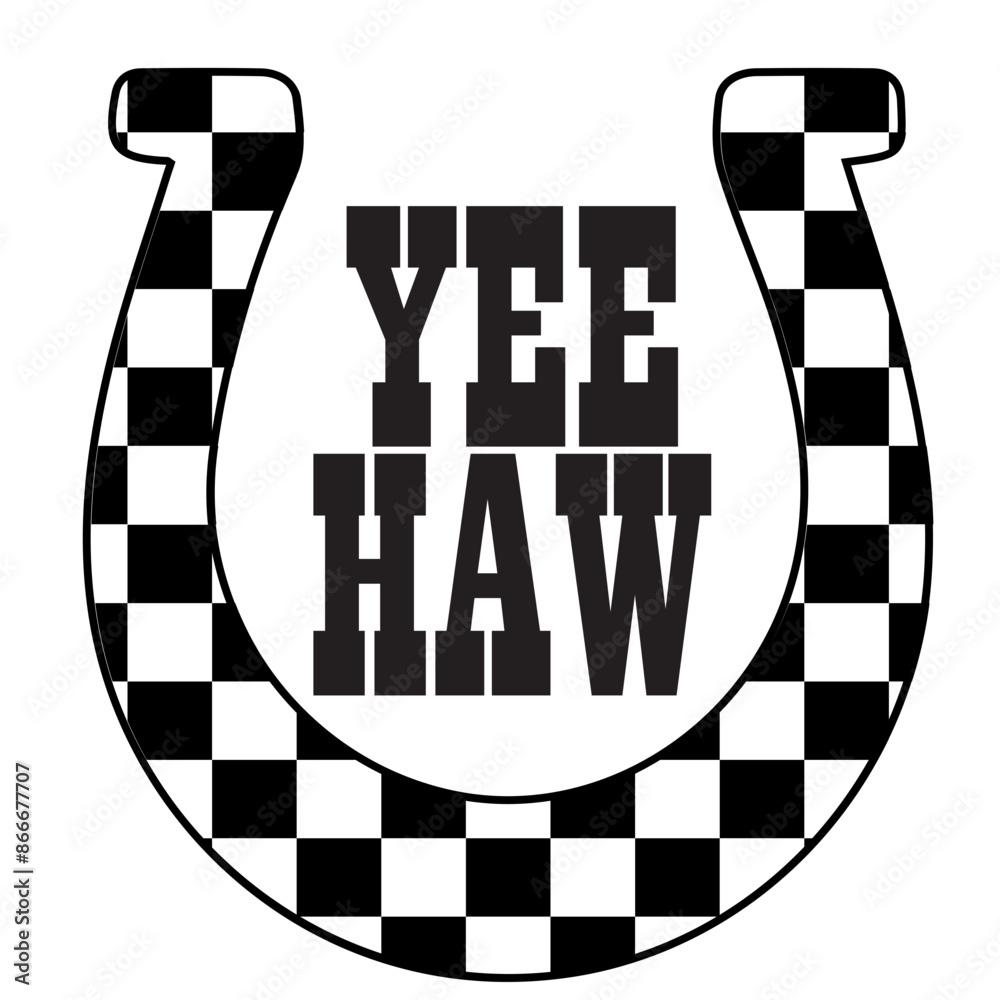 Yeehaw Horseshoe, Western Cowgirl, Western Shirt Design PNG svg ...