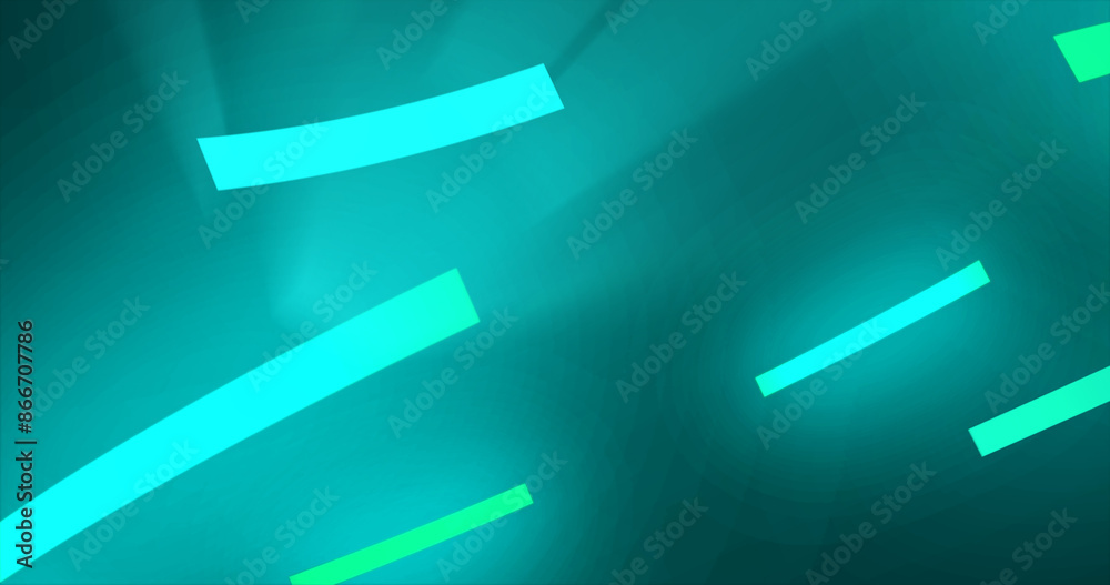 Shiny glowing 3d lines moving cinematic technology cylinder bg. AI ML ...