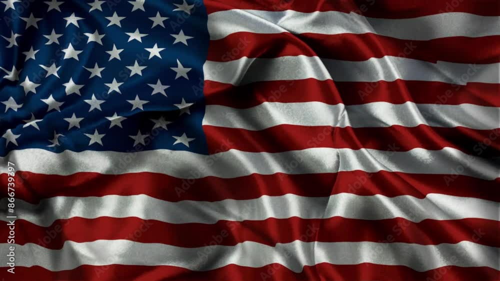 USA Flag Animation, American Flag Video, American flag Waving Video ...