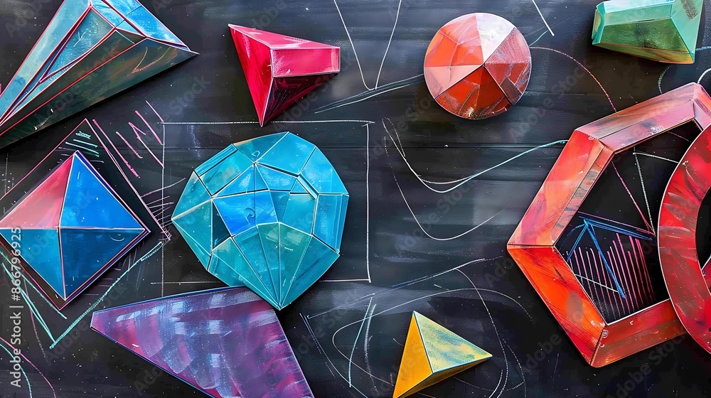 Visual aid on Polygons showcasing properties of regular and irregular ...