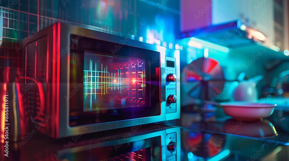 Detailed chart explaining microwave electromagnetic spectrum showing ...