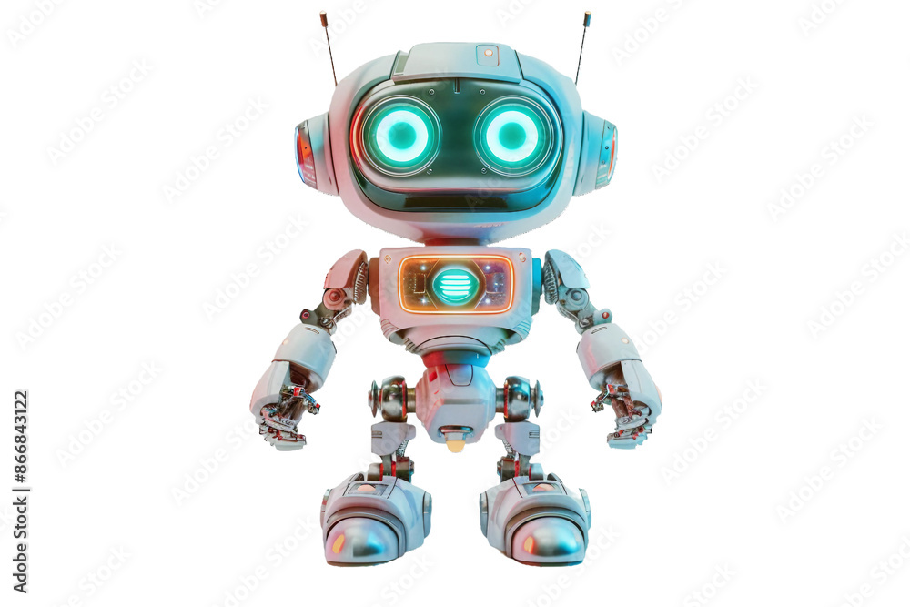 Sound Effects Robot on transparent background.PNG Stock Photo | Adobe Stock