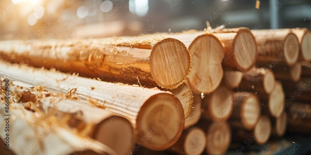 In-depth look at log operations in wood processing at sawmill. Concept ... In-depth look at log operations in wood processing at sawmill. Concept ...