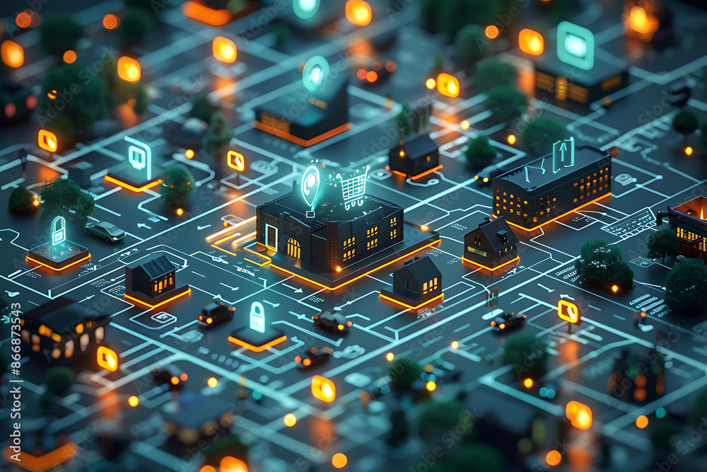Comprehensive infographic on the evolution of commerce technology from ...