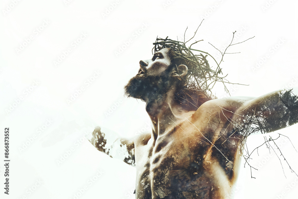 Jesus Christ Crucified Religion Christianity Cross of Calvary Passion ...