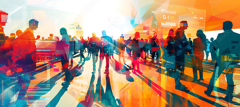 Corporate event focused on management innovation and market leadership ...