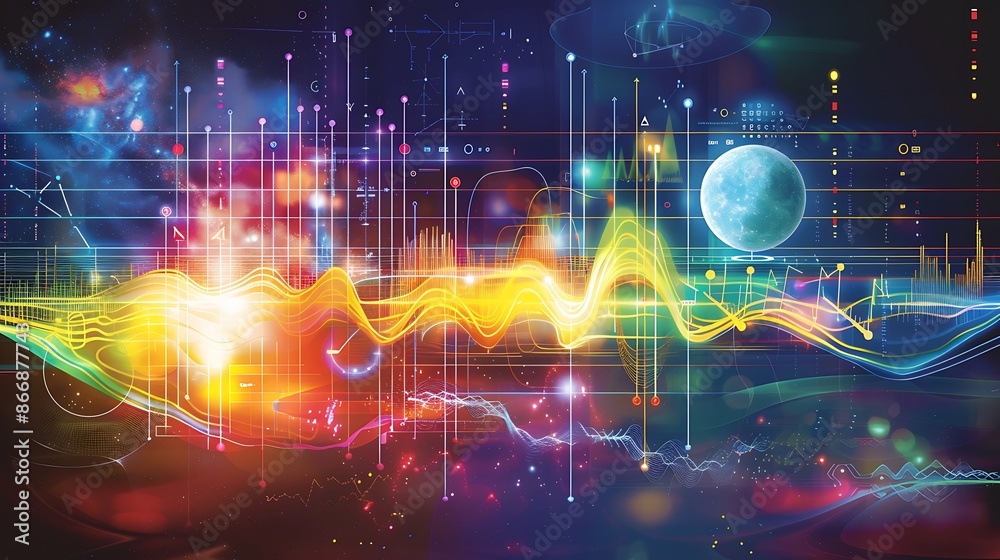 Chart illustrating electromagnetic spectrum application across various ...