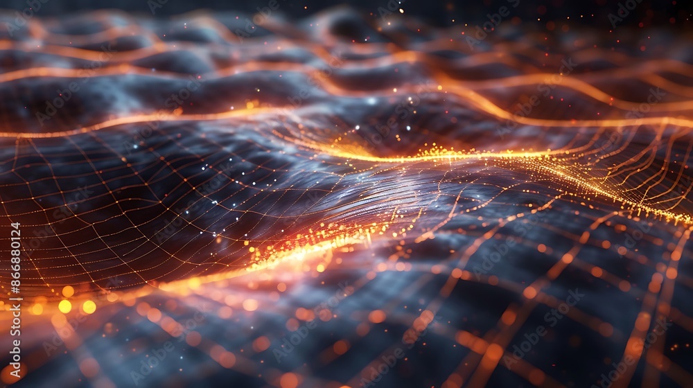 Detailed visual aid on Gravitational Waves illustrating how massive ...