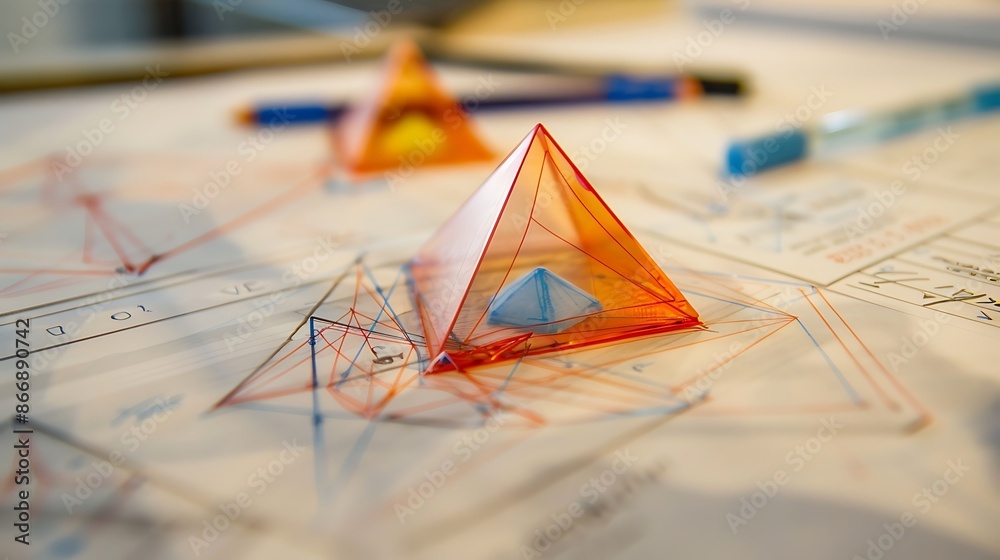 Visual aid on Triangles detailing different types eg equilateral ...