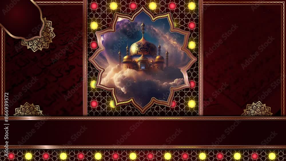 luxury arabic islamic Background , muslim design for Holy Quran ...