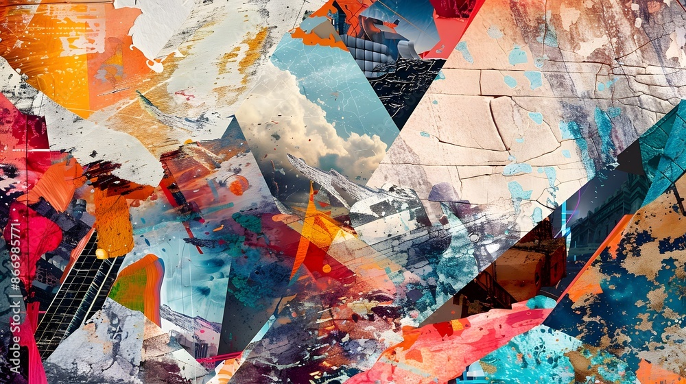 Digital Collage: Combining elements from various digital sources ...