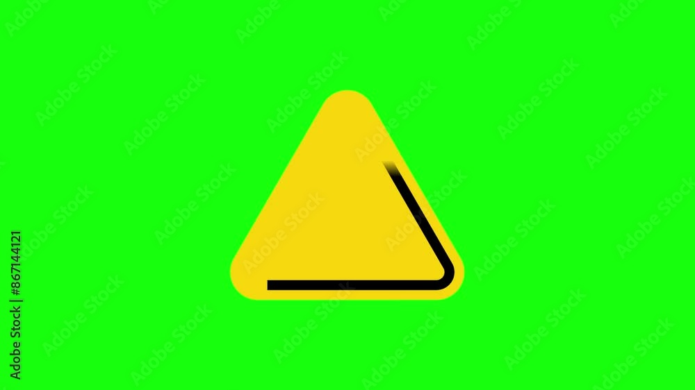 ISO Triangle Warning Sign: ISO W001 - General Danger Exclamation Symbol ...