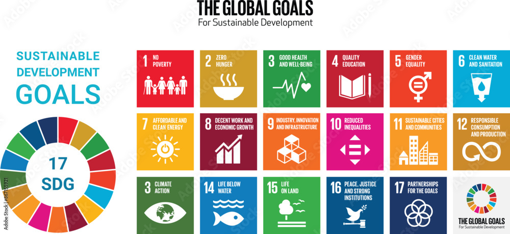 sustainable development goals Icon Stock Vector | Adobe Stock