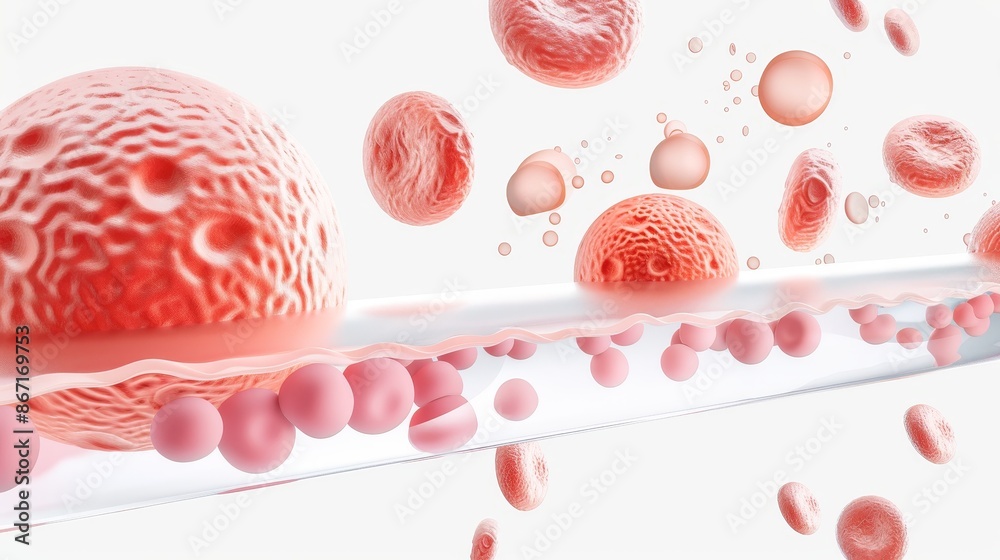 Membrane transport illustration showing diffusion, osmosis, and active ...