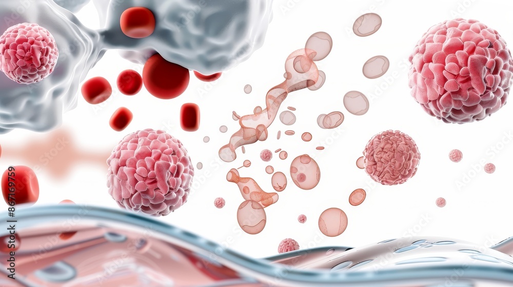 Membrane transport illustration showing diffusion, osmosis, and active ...