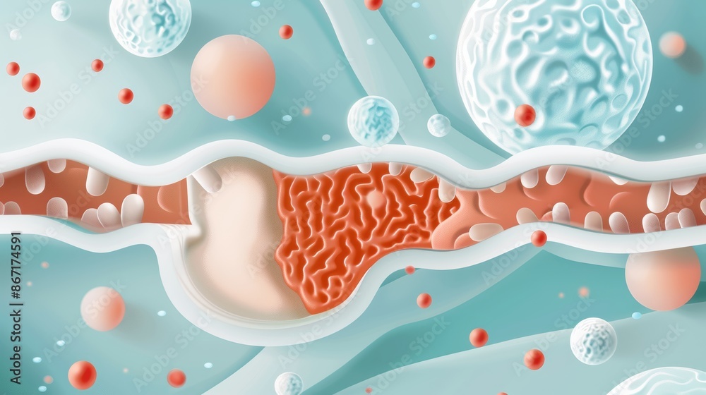 Membrane transport illustration showing diffusion, osmosis, and active ...