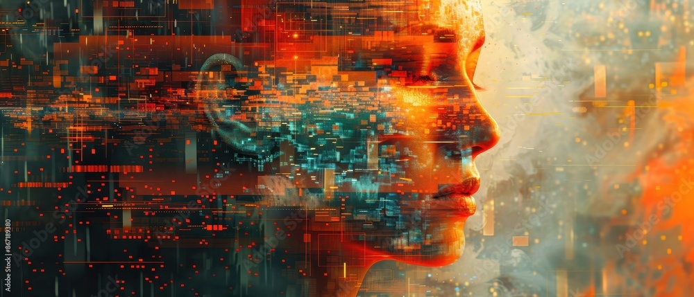 Algorithm generating unique book covers, AI book cover design, algorithmic creativity and ...