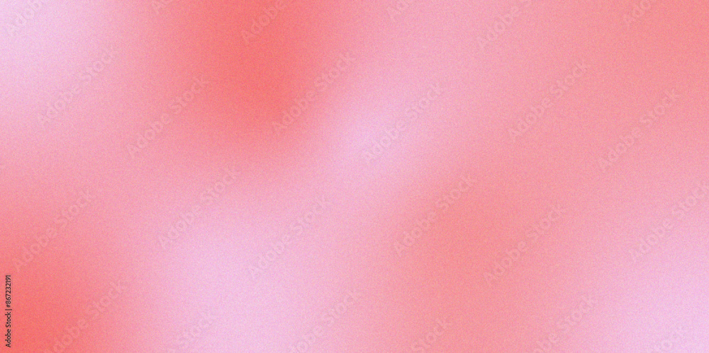 Vintage red and light-pink color abstract grainy soft noise effect ...