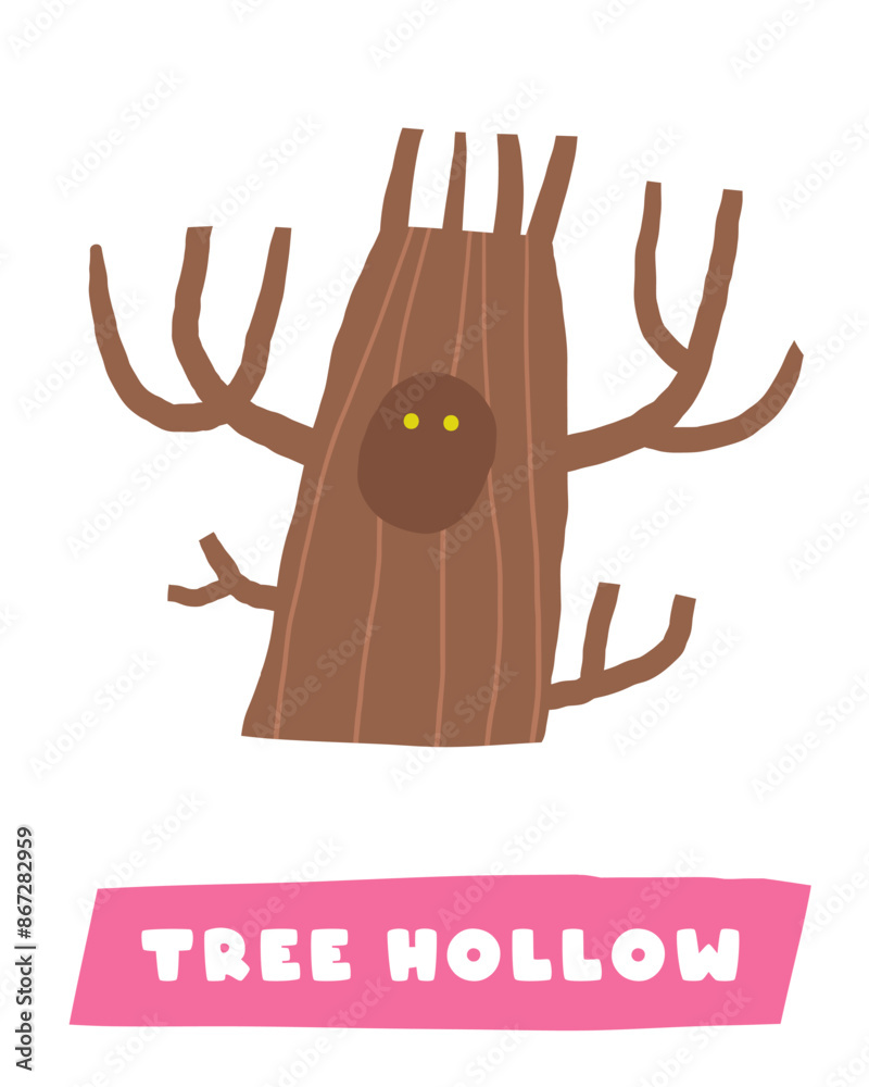 Learn swamp nature flashcard. Learning English words for kids. Cute ...