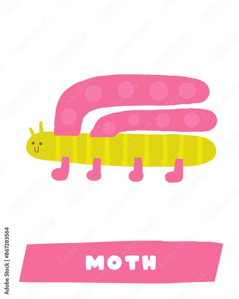 Learn swamp nature flashcard. Learning English words for kids. Cute ...