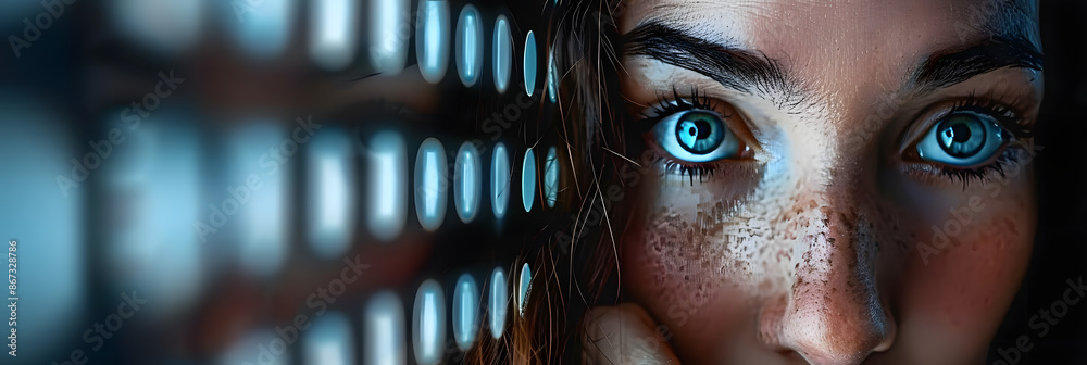 ภาพประกอบสต็อก Visual representation of cyberbullying prevention ...