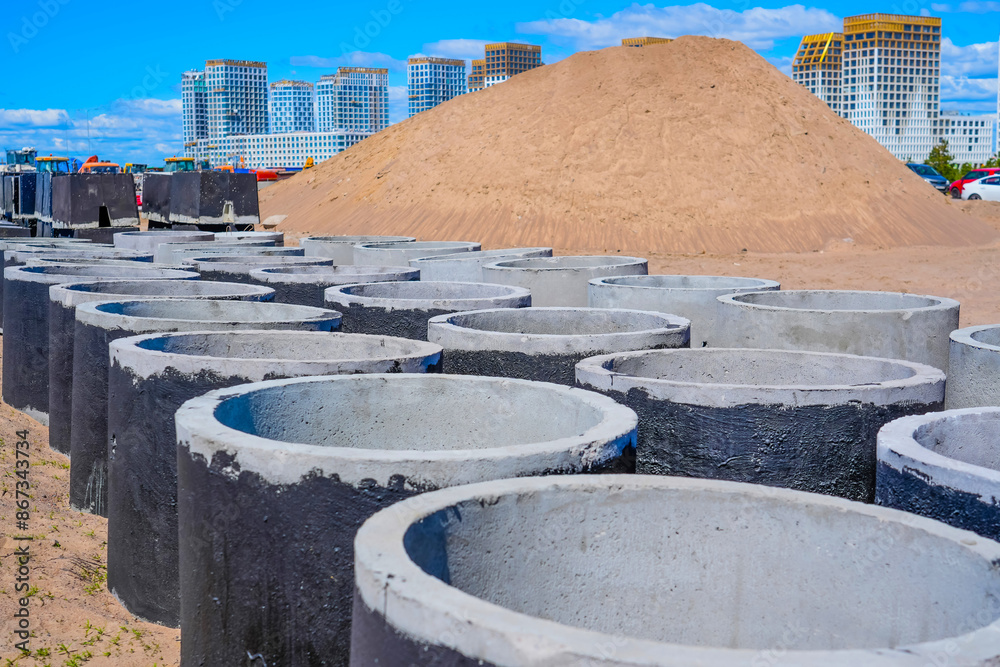 Reinforced concrete storm sewer pipes large diameter of large diameter ...